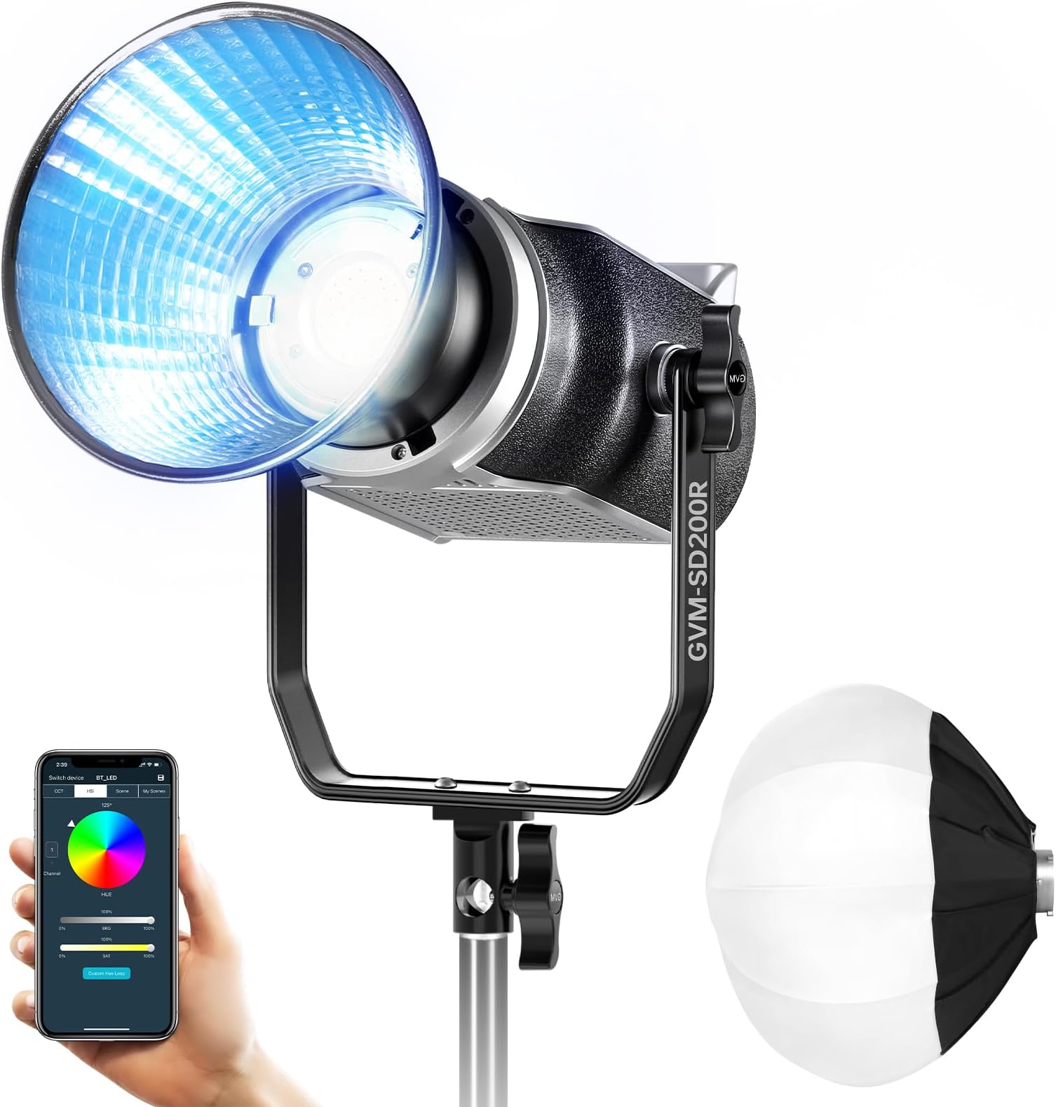 Amazon.com : EMART 2-Pack LED Studio Lights, 2700K-7500K Dimmable Video ...