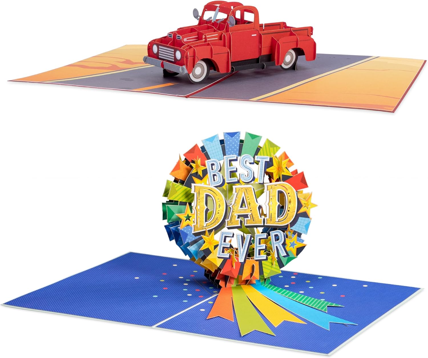 Amazon.com : Paper Love Fathers Day Pop Up Cards 2 Pack - Includes 1 ...
