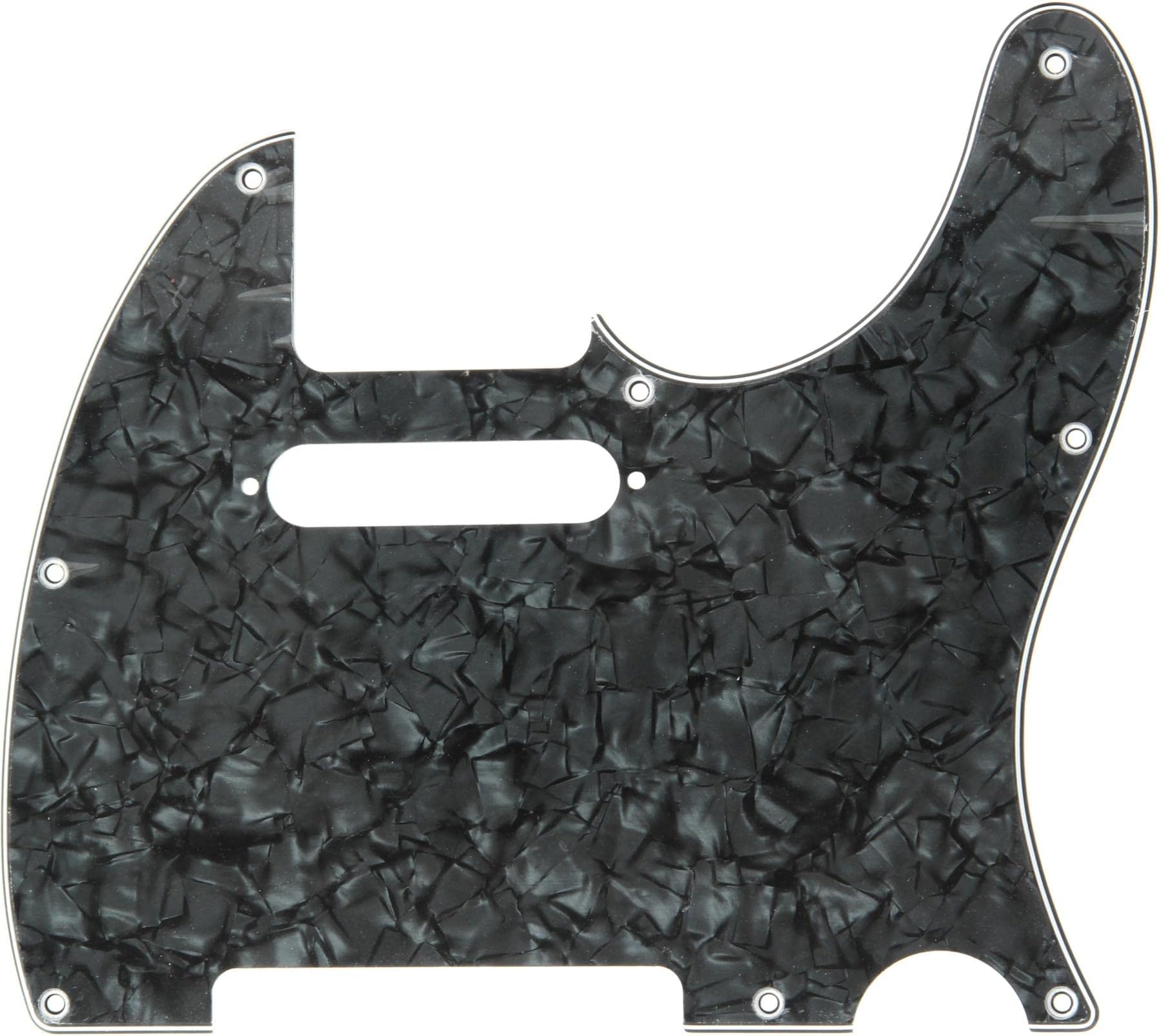 Amazon.com: Fender Modern Pickguard, Telecaster, 8-Hole - Parchment ...