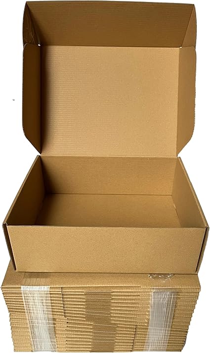 Amazon.com: easycustomerlee 9x6x4 24pcs Small Shipping Boxes Brown ...