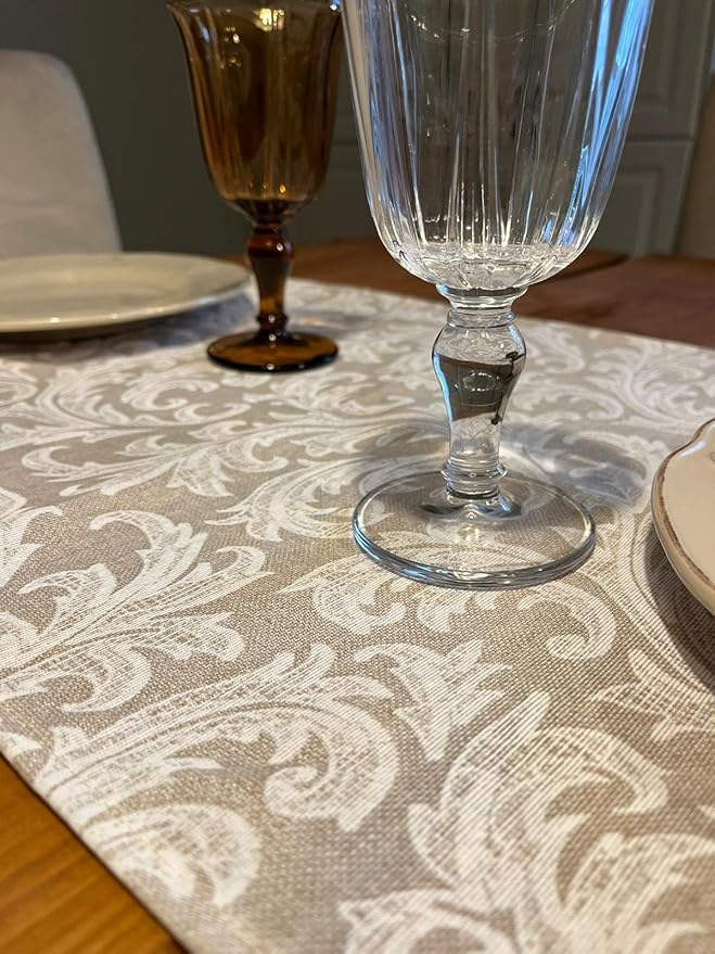 runner da tavola tovaglietta cotone centro tavola runner per tavolo ...