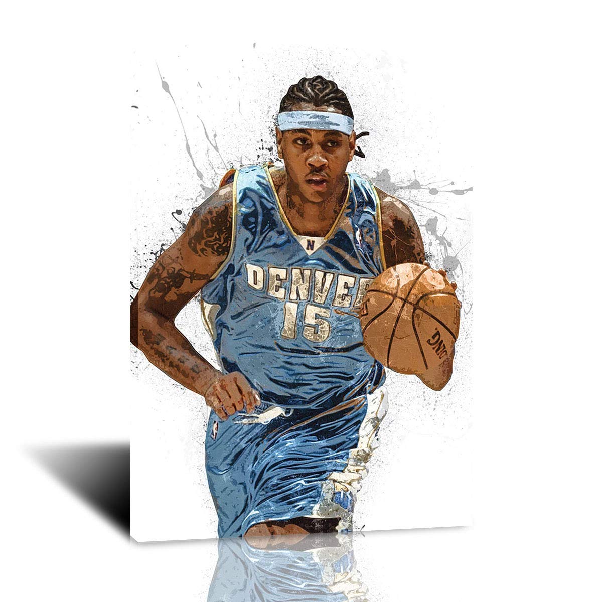 Carmelo Anthony Face Drawings