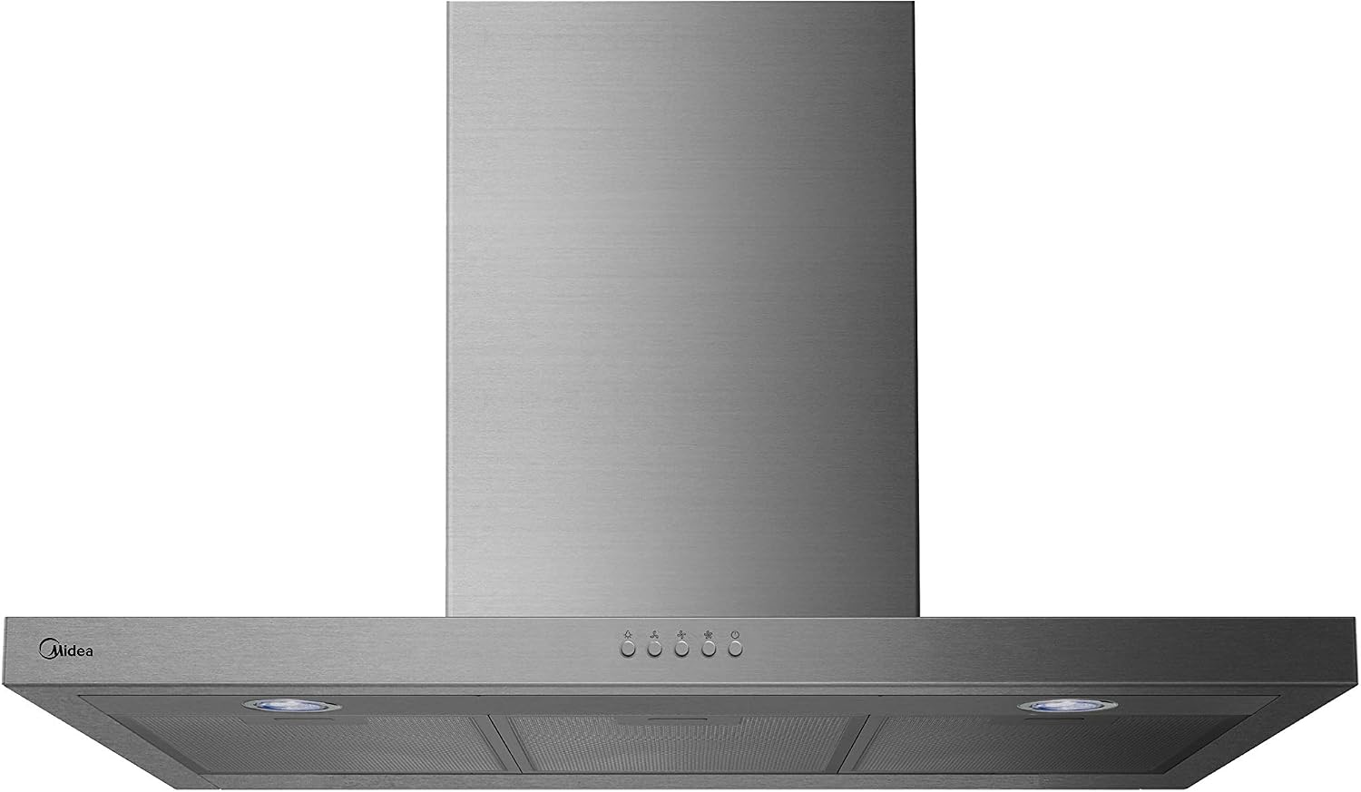 Midea E90MEW2M19 90*60cm Chimney Hood, Stainless Steel, 1 Year Warranty ...