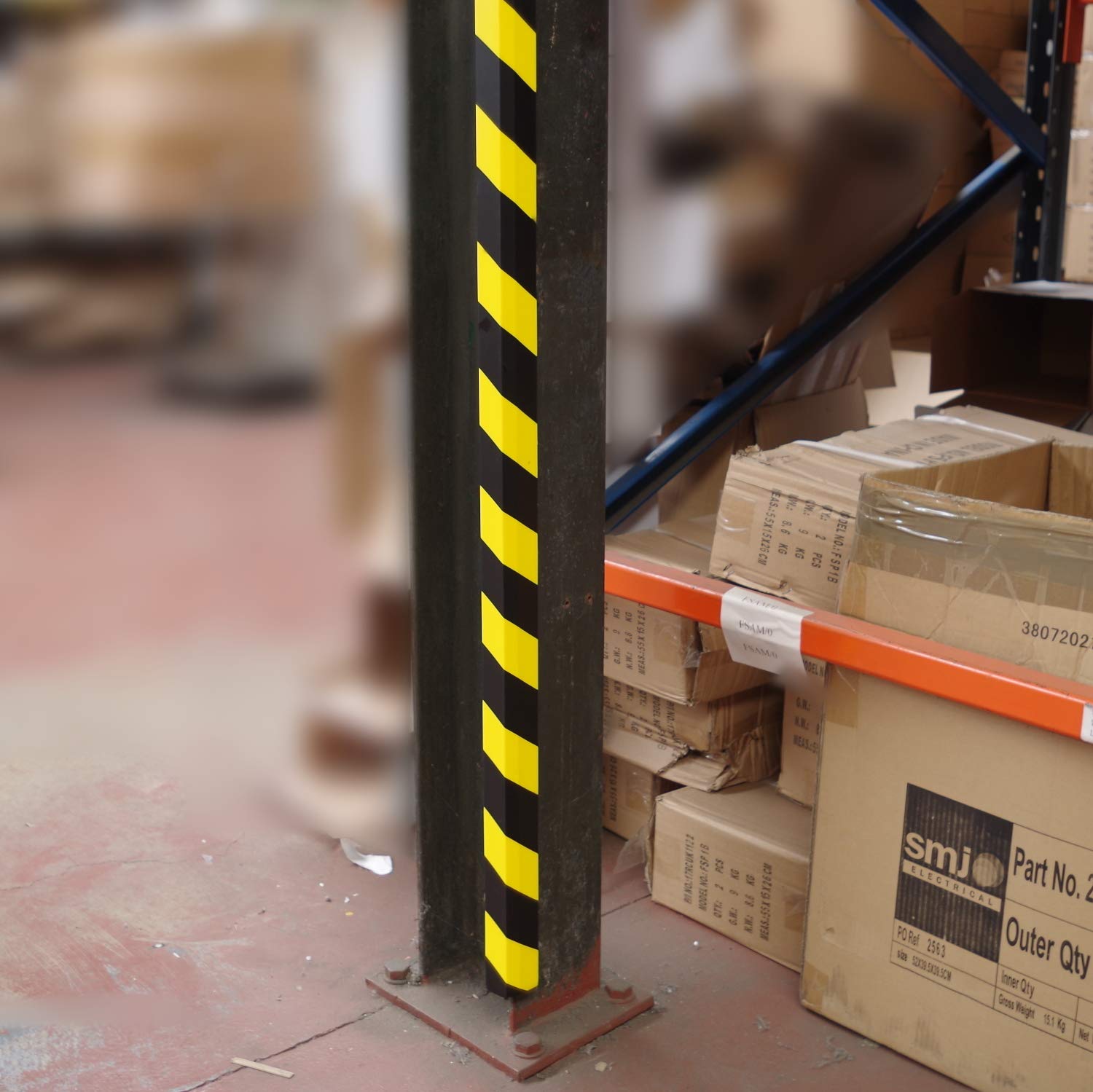 Buy WRP3YB Angular PU Foam Warehouse Pallet Racking Protector with Hi ...