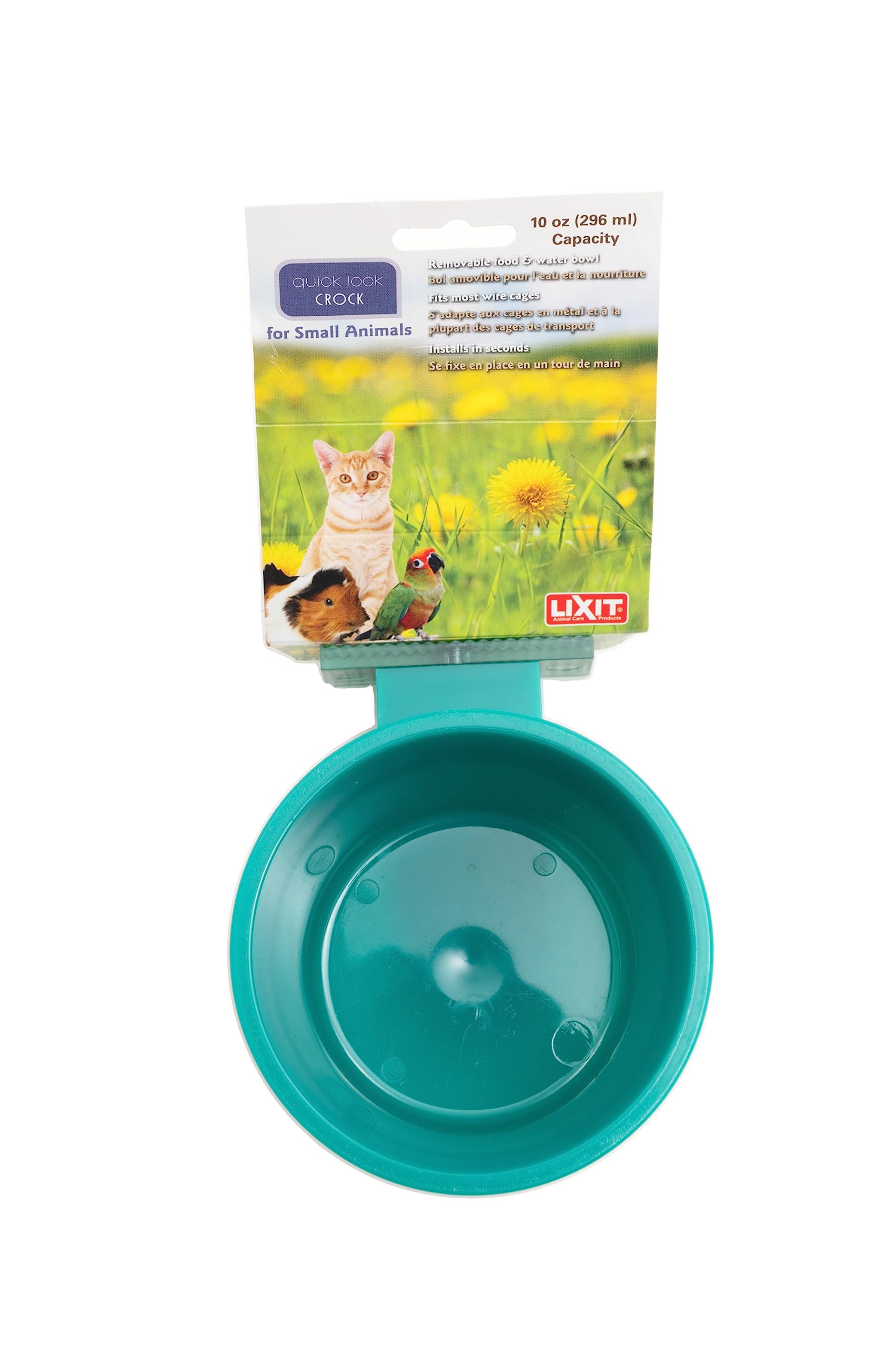 Snapklik.com : Lixit Quick Lock Cage Bowls For Small Animals And Birds