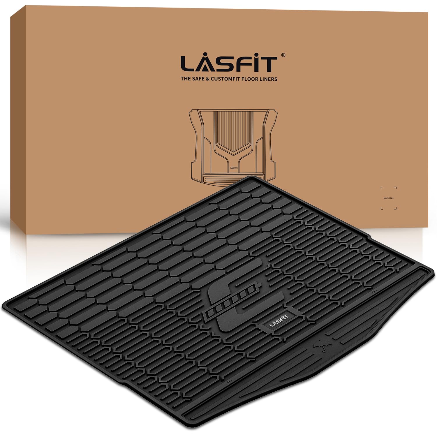 Snapklik.com : LASFIT Cargo Liner Fit For Ford Mustang Mach-E 2021-2024