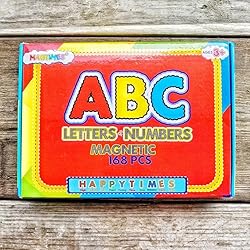 Amazon.com: Magnetic Letters and Numbers, Fun Alphabet Kit for Kids ...