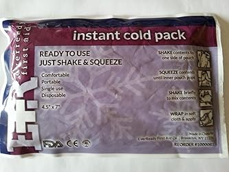 Amazon.com: Ever Ready First Aid Disposable Cold Compress Therapy ...