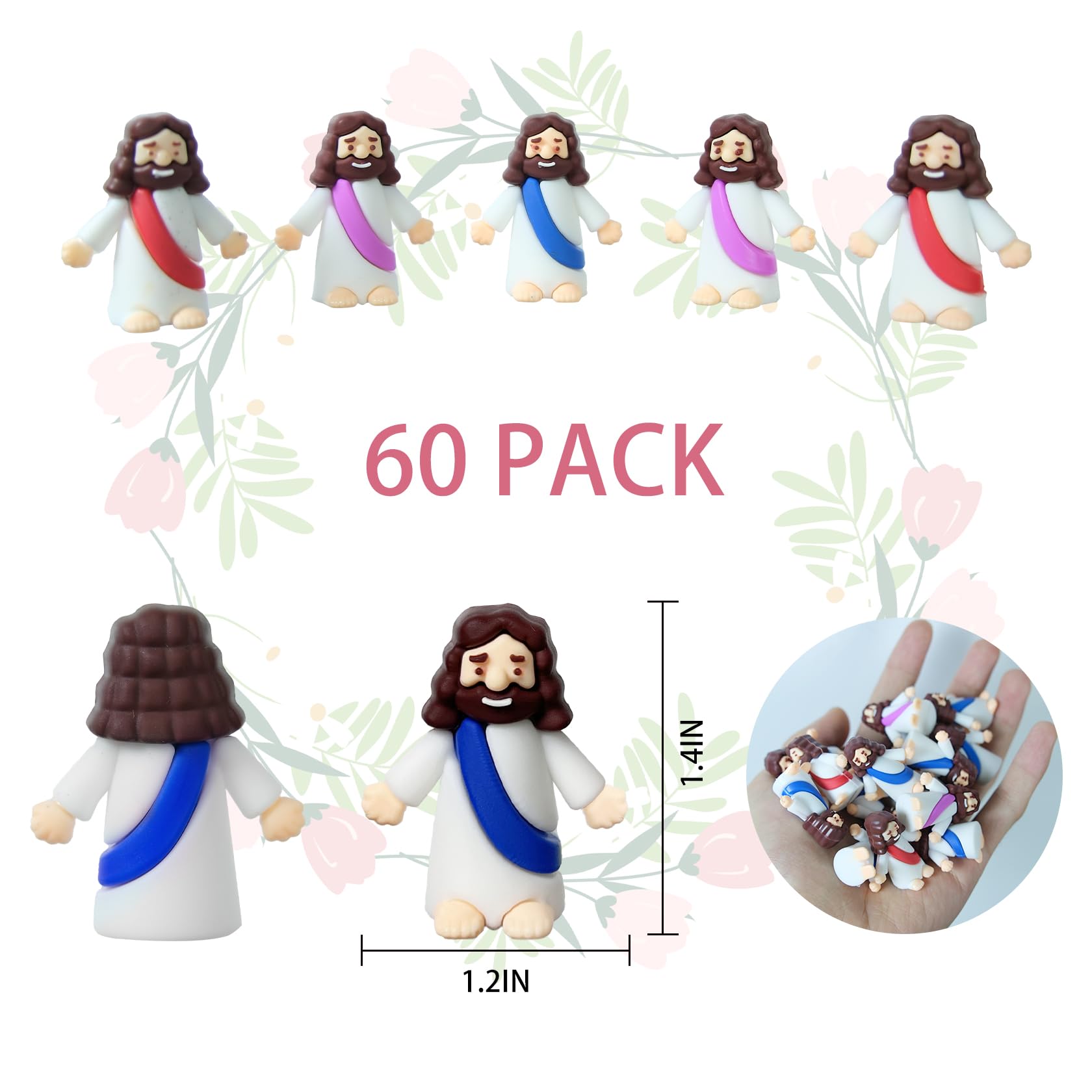 Snapklik.com : Mini Jesus Figures, Set Of 30pcs Action Figures Little ...