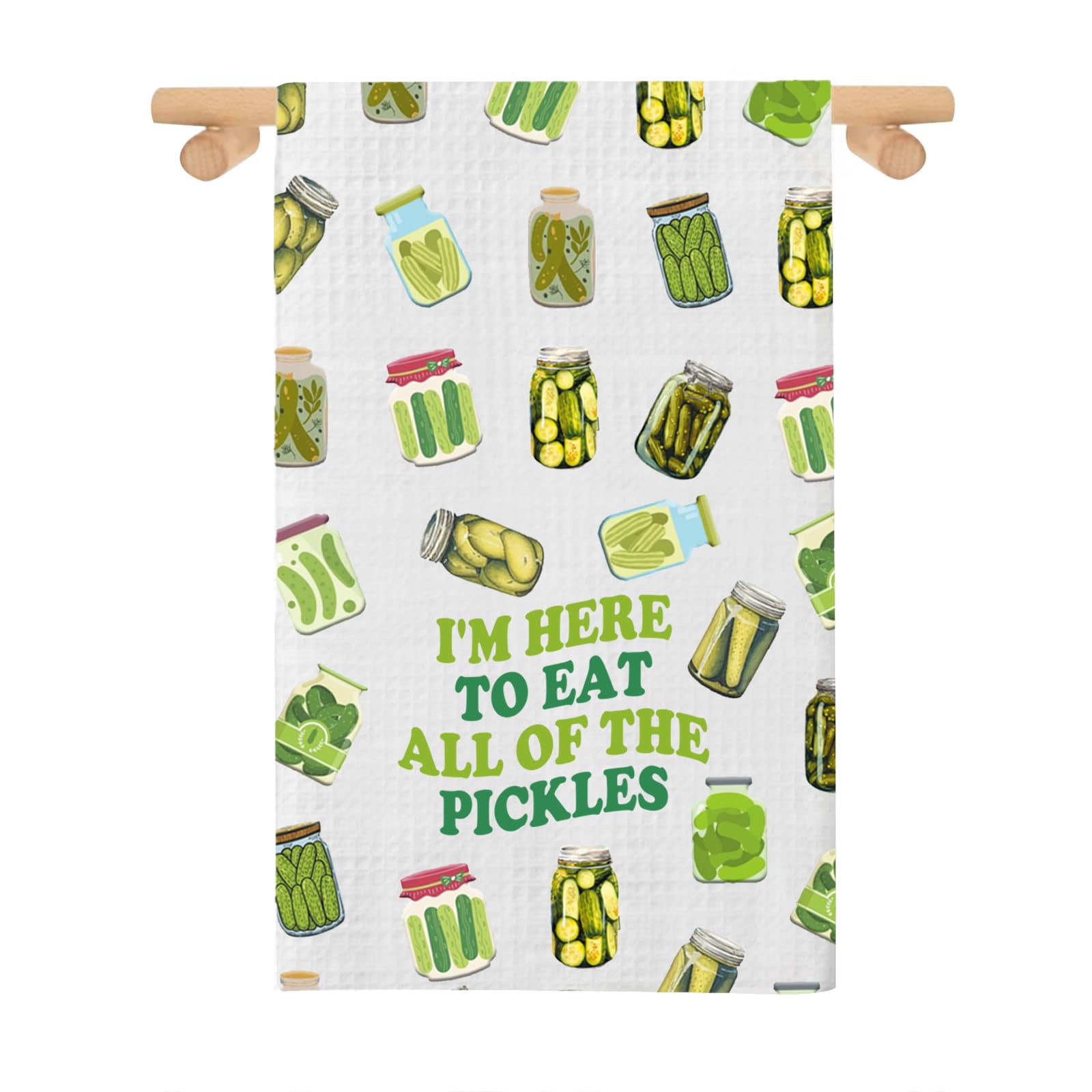 Amazon.com: XYANFA Funny Pickle Kitchen Towel Pickle Lovers Gift Pickle ...