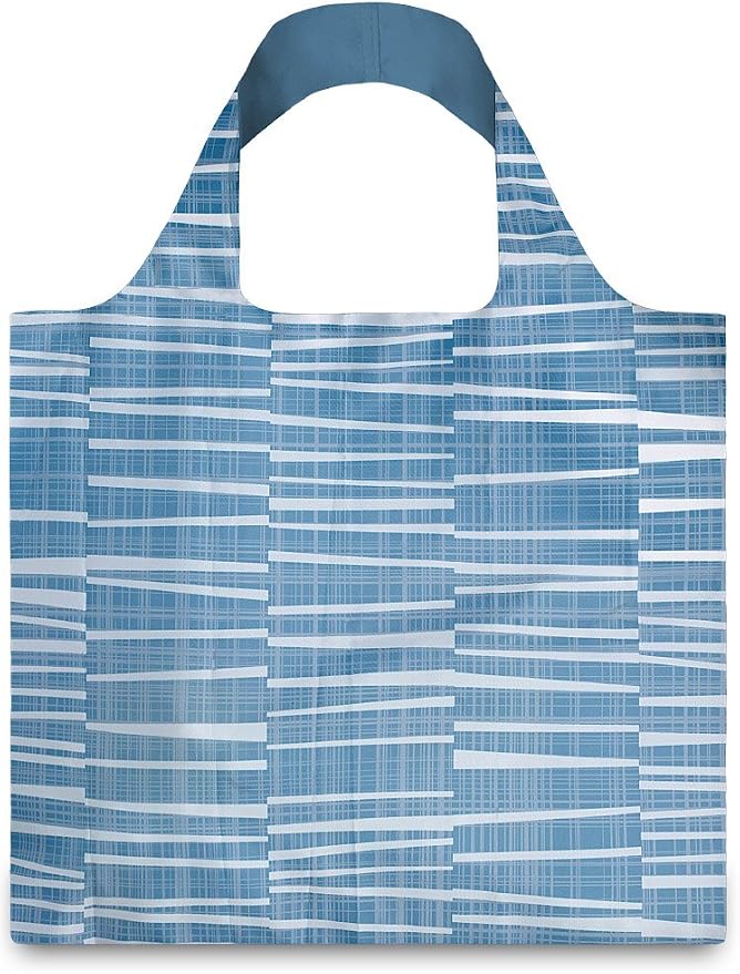 Amazon.com: LOQI Elements Water Reusable Shopping Bag, Blue: Home & Kitchen