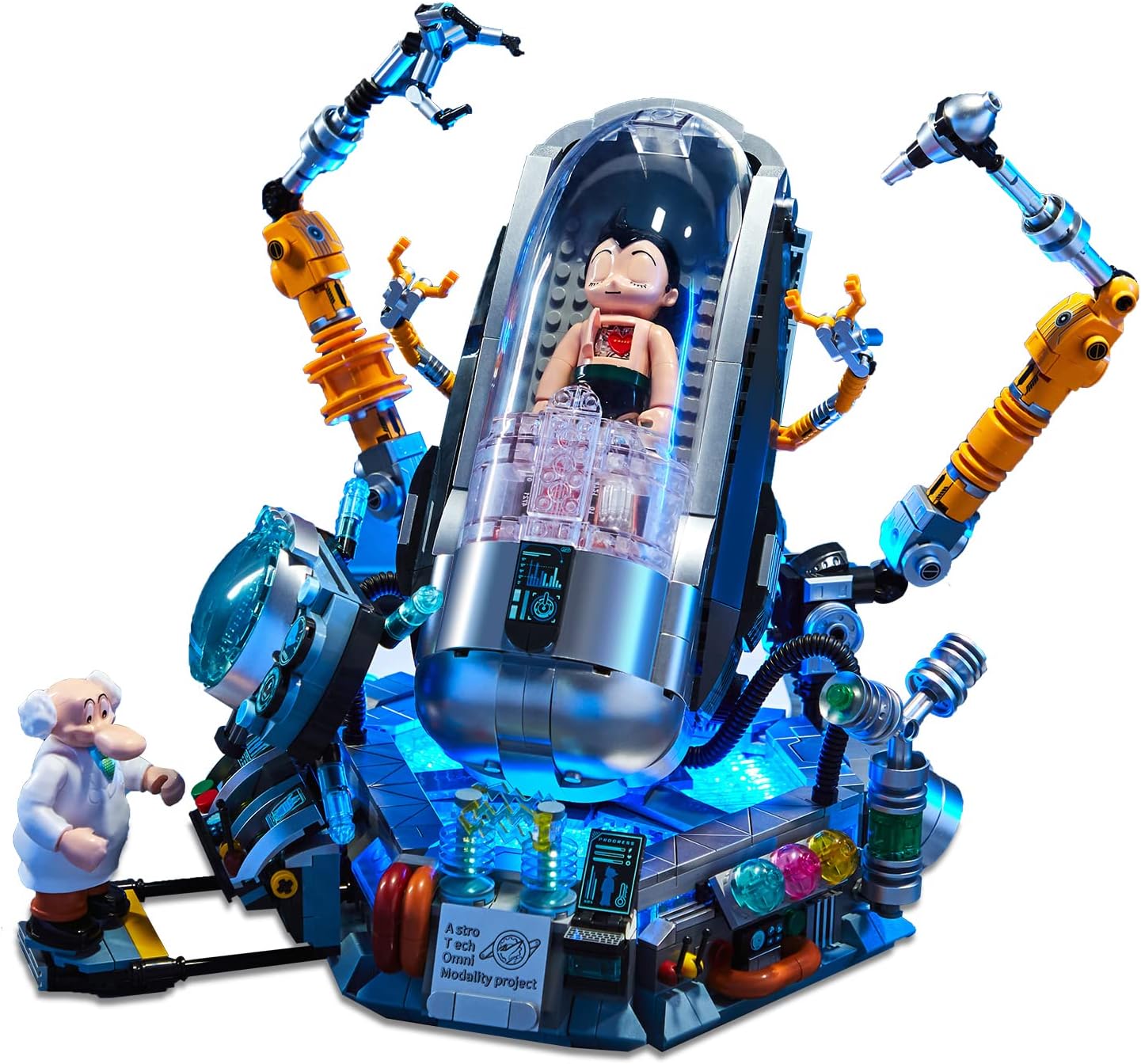 BRICKKK Pantasy Astro Boy Jouet de Construction, Maquette pour Adultes ...
