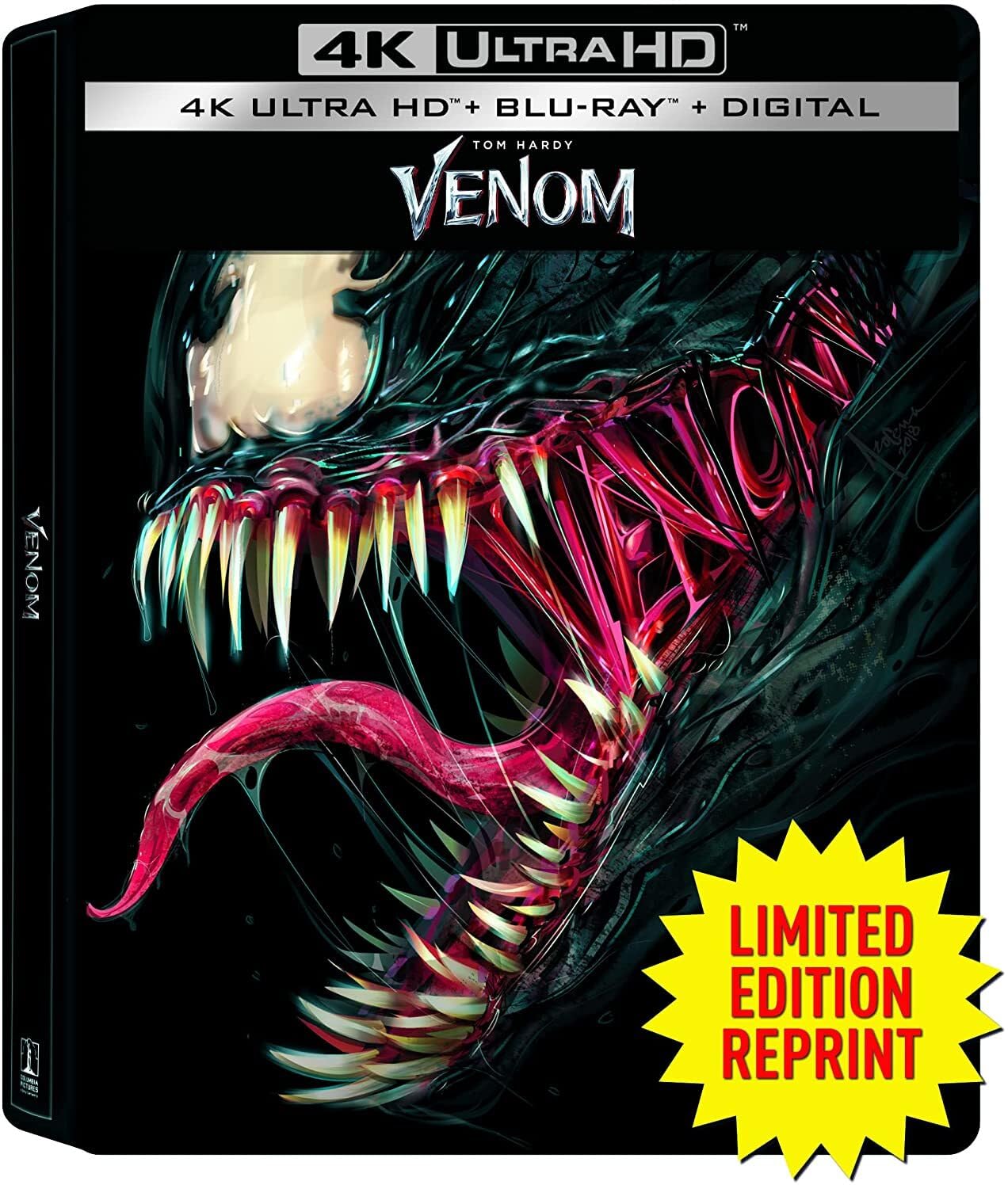 Amazon.com: Venom (Limited Edition Steelbook) [4K UHD + Blu-ray ...