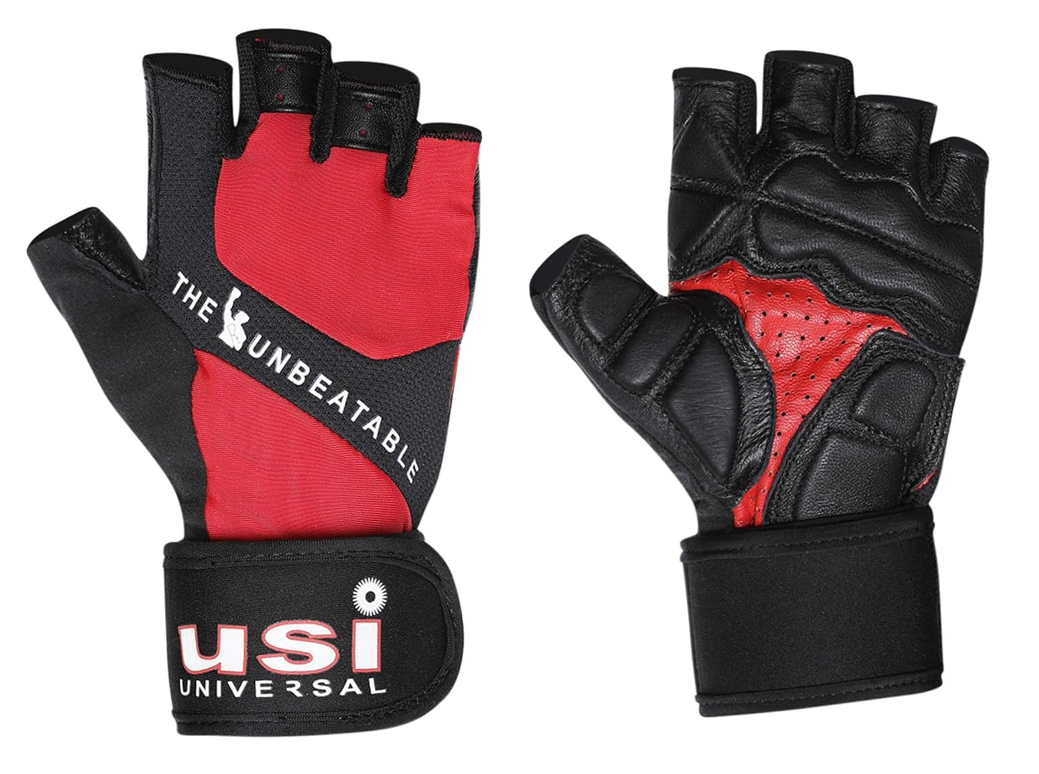 Buy USI Universal Superflex Gloves Half-Finger Length with Pullers ...