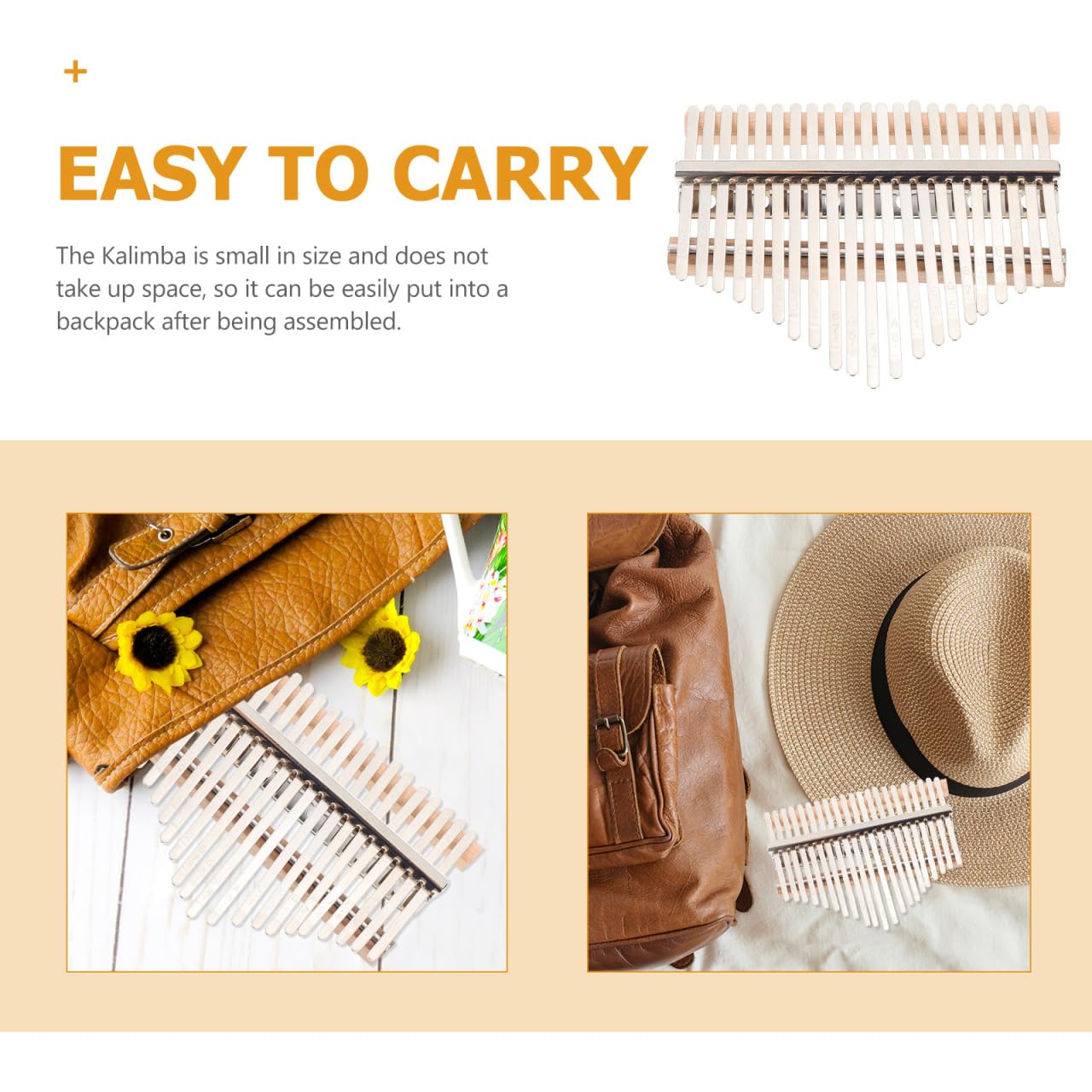 Snapklik.com : Thumb Piano Accessories Replacement Kit 5.03 Inch Diy ...