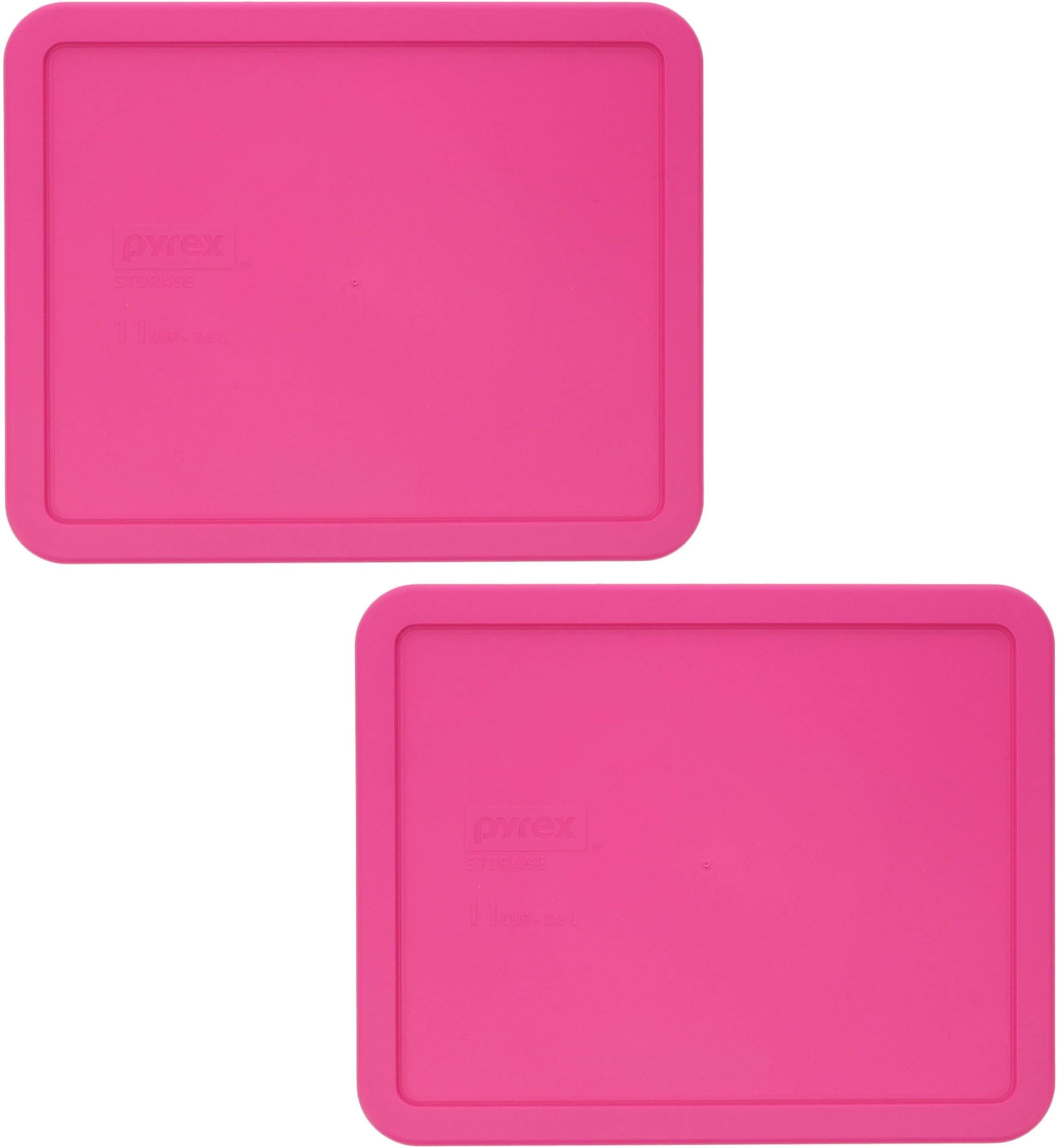 Amazon.com: Pyrex 7212-PC White Plastic Rectangle Replacement Storage ...