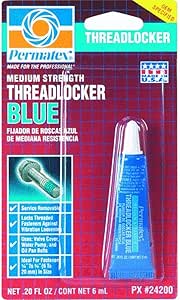 Permatex 24200 6 ml Blue Medium Strength Threadlocker : Buy Online at ...