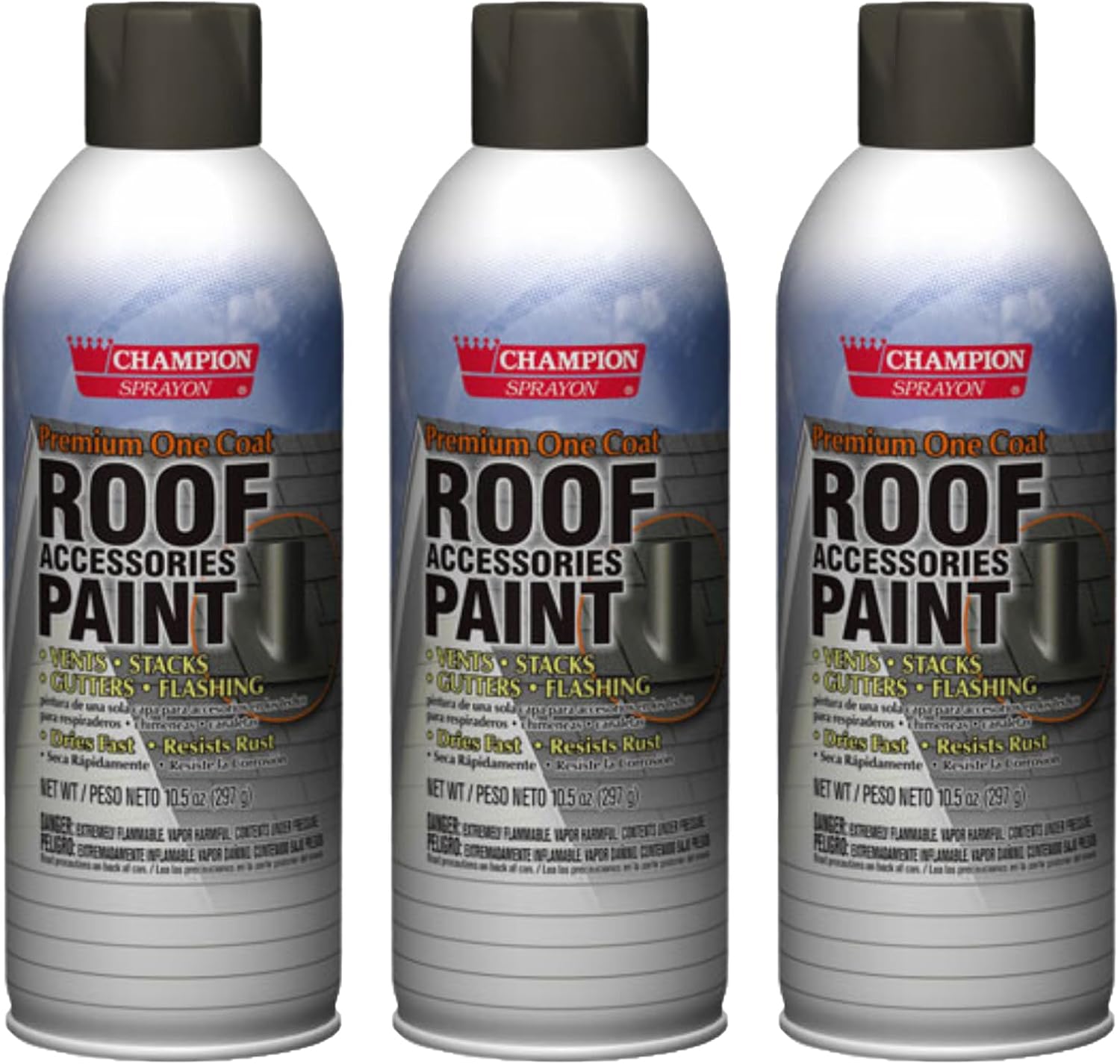 Champion Sprayon Roof Accessories Paint Hickory net 10.5oz. Count 3 ...