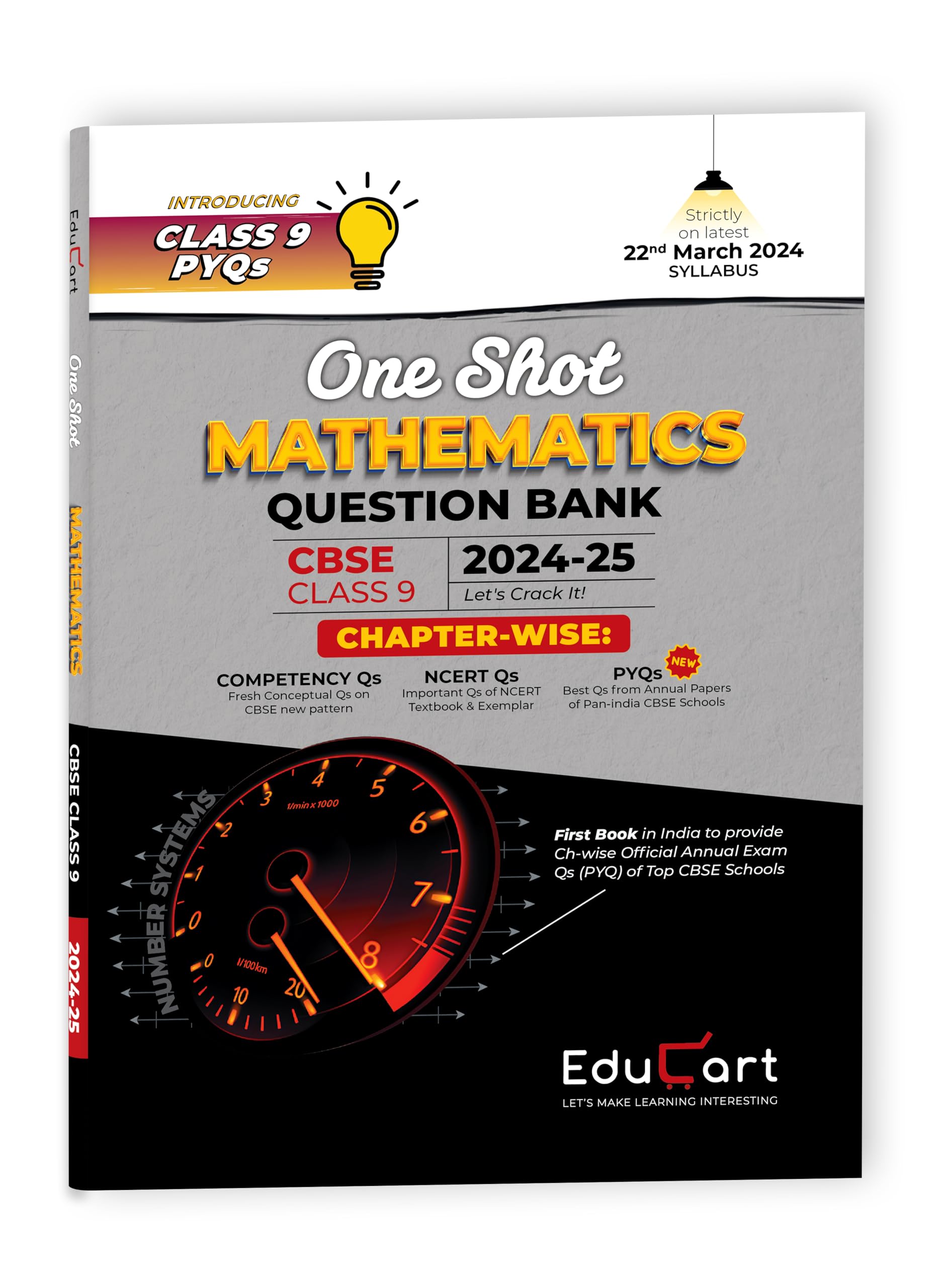 Educart CBSE Class 9 MATHEMATICS One Shot Question Bank 2024-25 ...