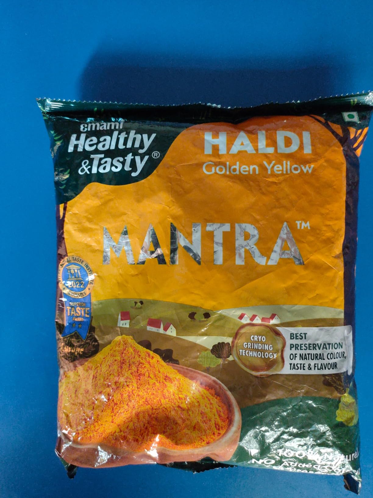 Emami Healthy & Tasty Mantra Haldi (Turmeric) Powder (500 grams) | 100% ...