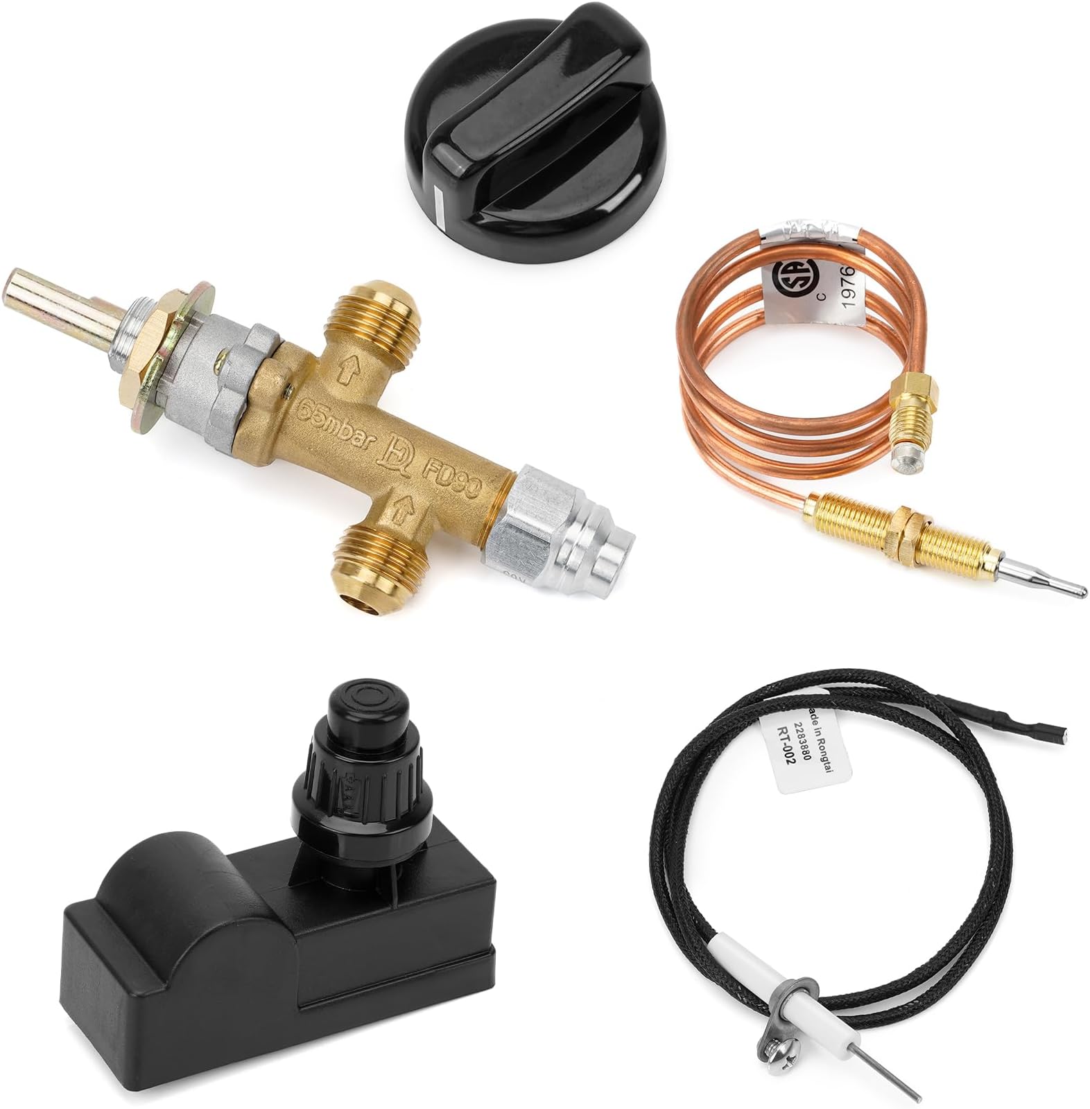 Amazon.com: Low Pressure LPG Propane Gas Fireplace Fire Pit Flame ...