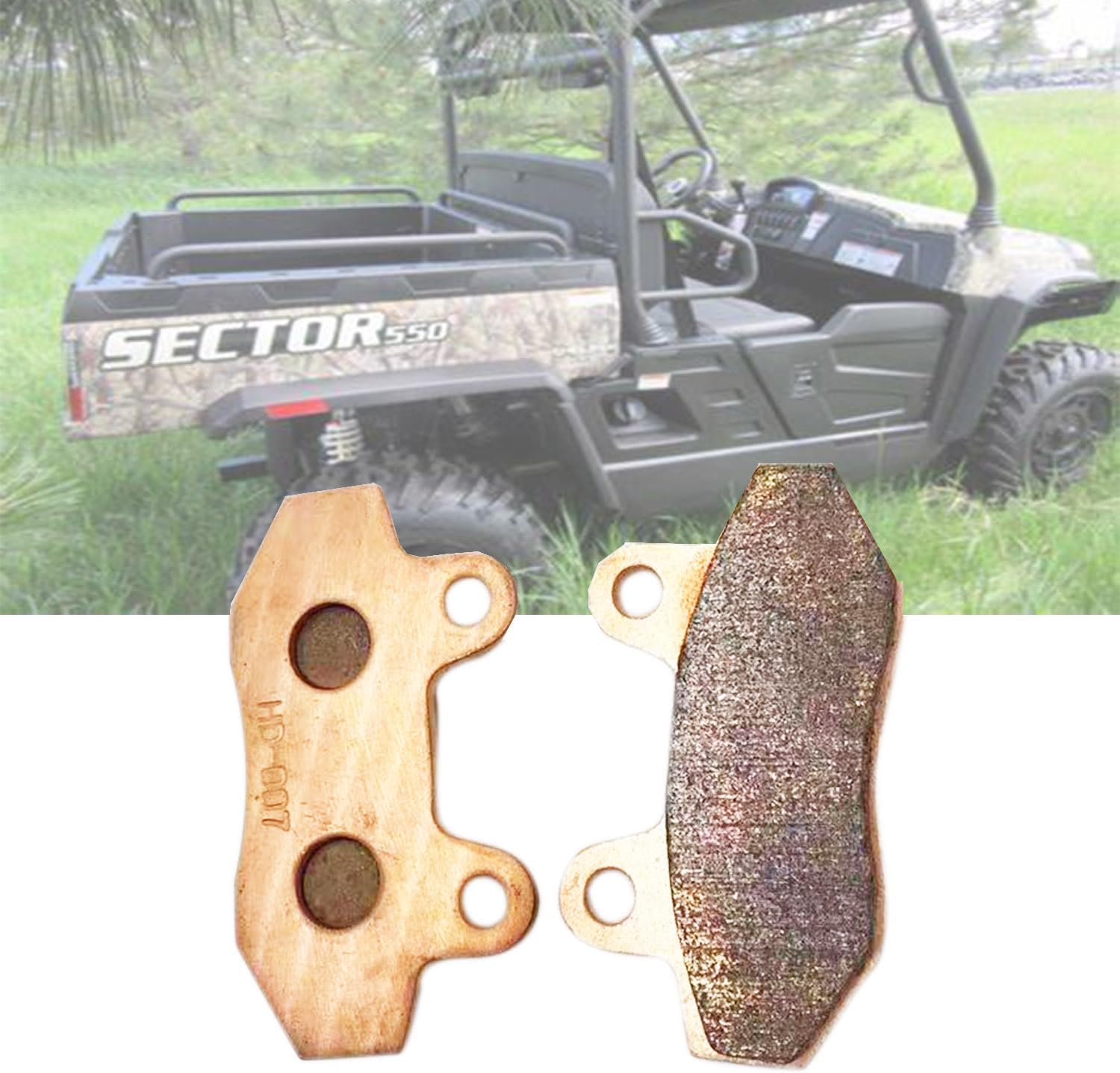 Amazon.com: QYMOTO Hisun 550 Parking Brake Pads Fits for hisun Sector ...