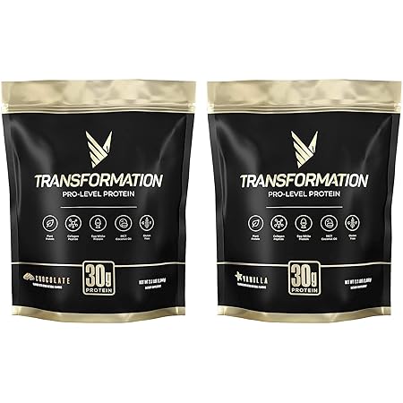 Amazon.com: Transformation Vanilla Protein Powder | 30G Multi-Protein ...