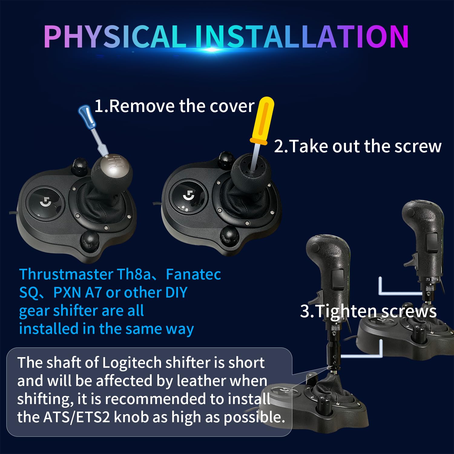 Snapklik.com : SimWayTech USB Shifter Knob For ATS & ETS2 PC For ...