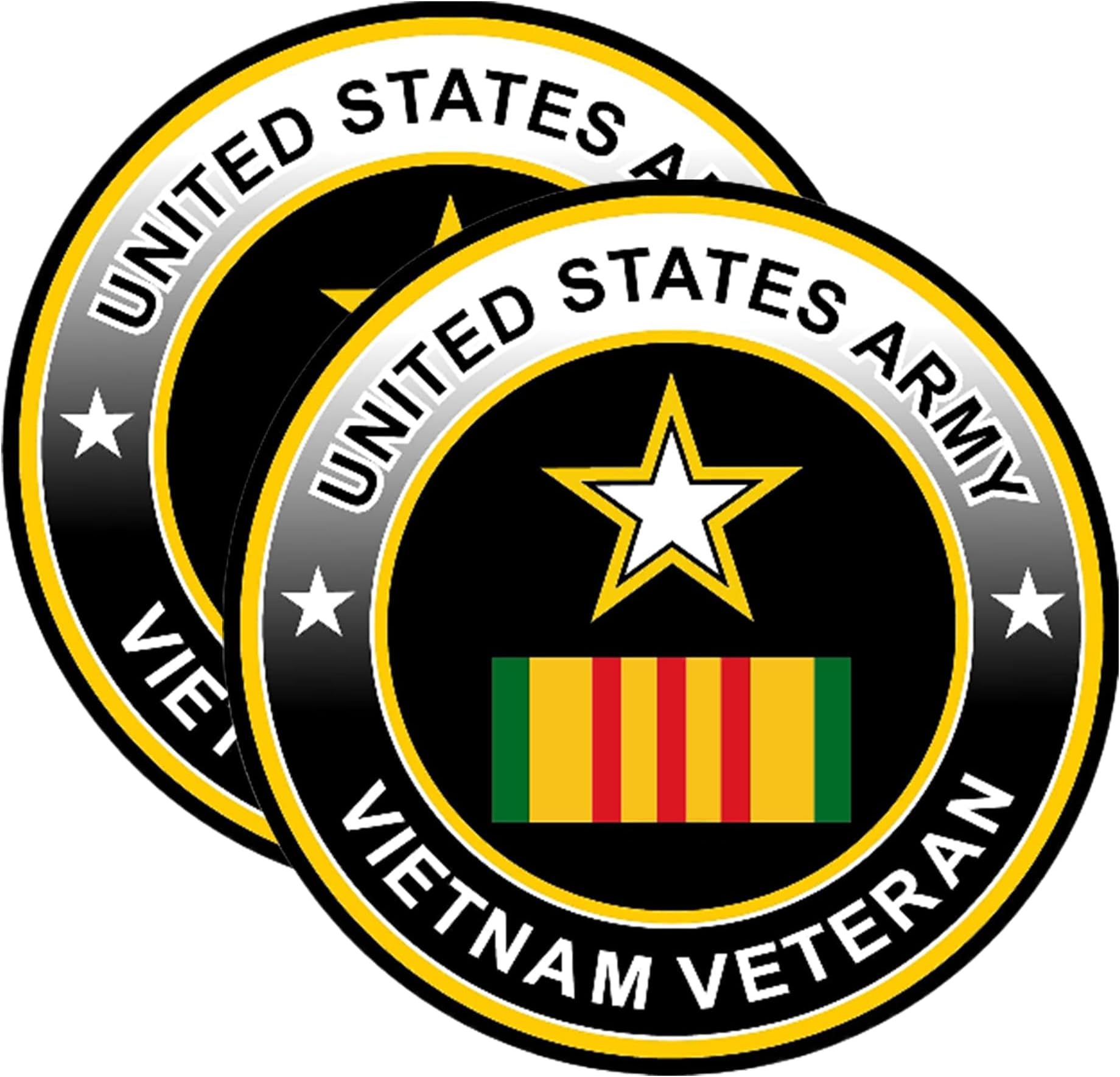 Amazon.com - eDesign 2-Pack United States Army Vietnam Veteran Sticker ...