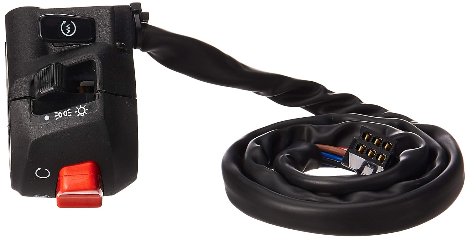 Uno Minda SW-0640S-M01 Handle BAR Switch- Right Side (SELF Start) PIN ...