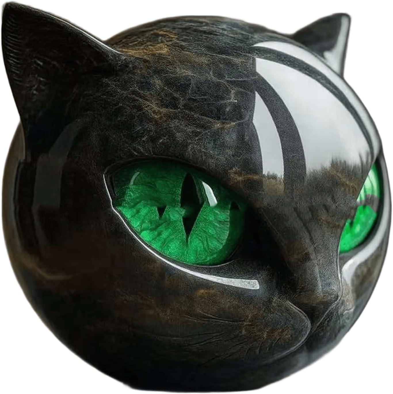 Maikaibuzi Luxury Black Cat Stone Sculpture - Elegant Home Décor & Gift ...