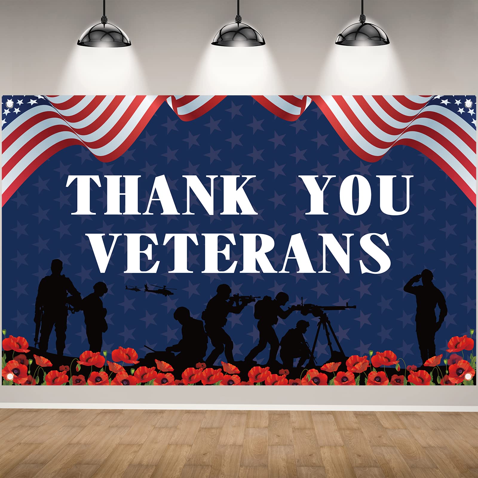 Veterans Day Thank You Poster