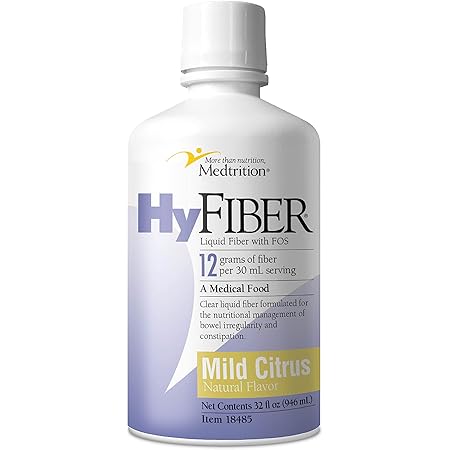Amazon.com: Daily Liquid Fiber for Regularity and Soft stools |HyFiber ...