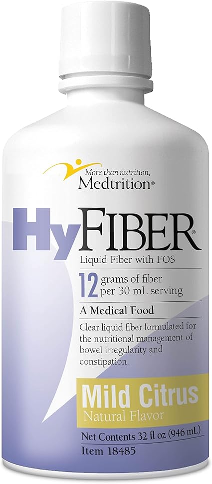 Amazon.com: Medtrition Daily Liquid Fiber for Regularity and Soft ...