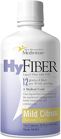 Amazon.com: Medtrition Daily Liquid Fiber for Regularity and Soft ...