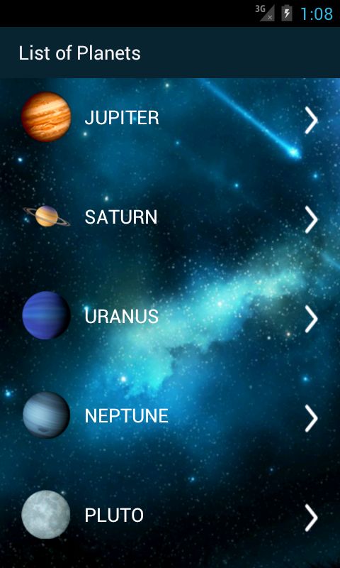 Planets:Amazon.in:Appstore for Android