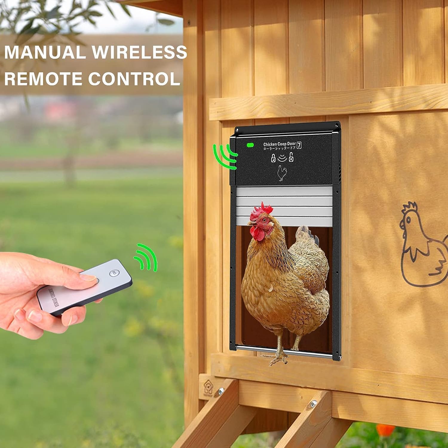 Snapklik.com : VORA Automatic Chicken Coop Door