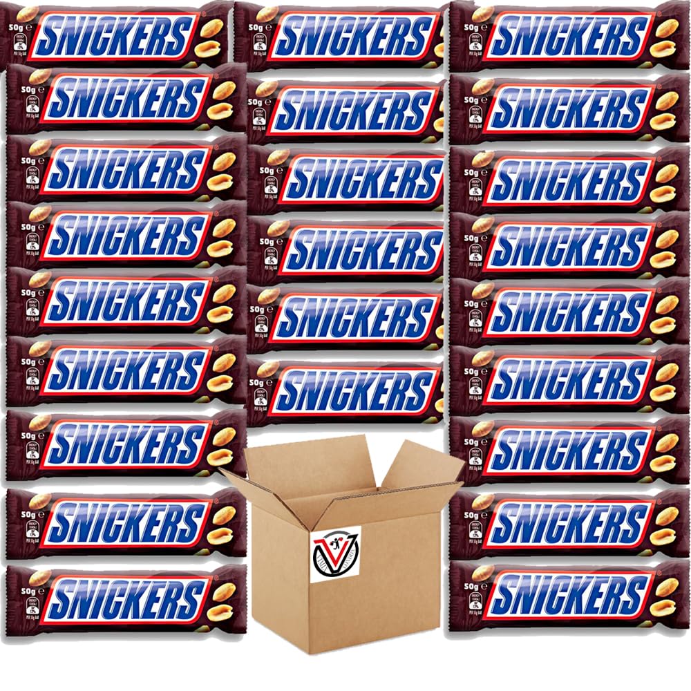 Snickers 50g 24 x 50 g : Amazon.de: Lebensmittel & Getränke