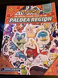 Pokémon The Official Sticker Book Of The Paldea Region (Pokemon Pikachu ...