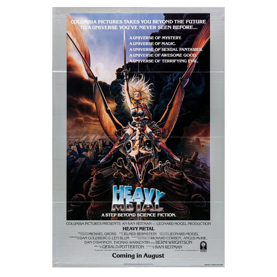 Heavy Metal Movie Poster Amazon.com: Heavy Metal Poster Movie (27 X 40
