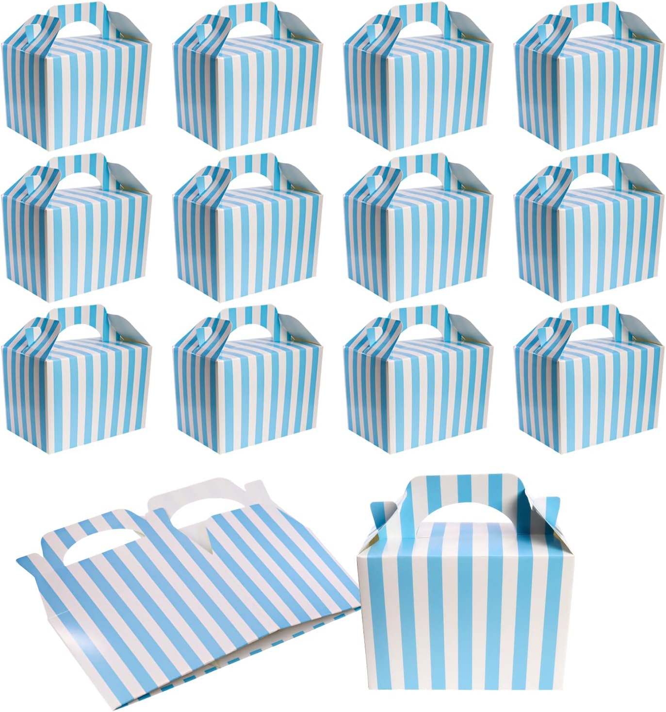 DBOO 12 Pack Birthday Party Boxes Cardboard Lunch Boxes Party Food ...