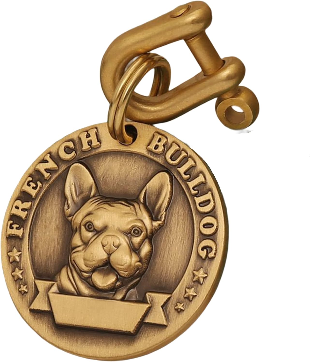 Vintage Pure Copper Pet ID Tags,Personalized Dog Tags,Three-Dimensional ...