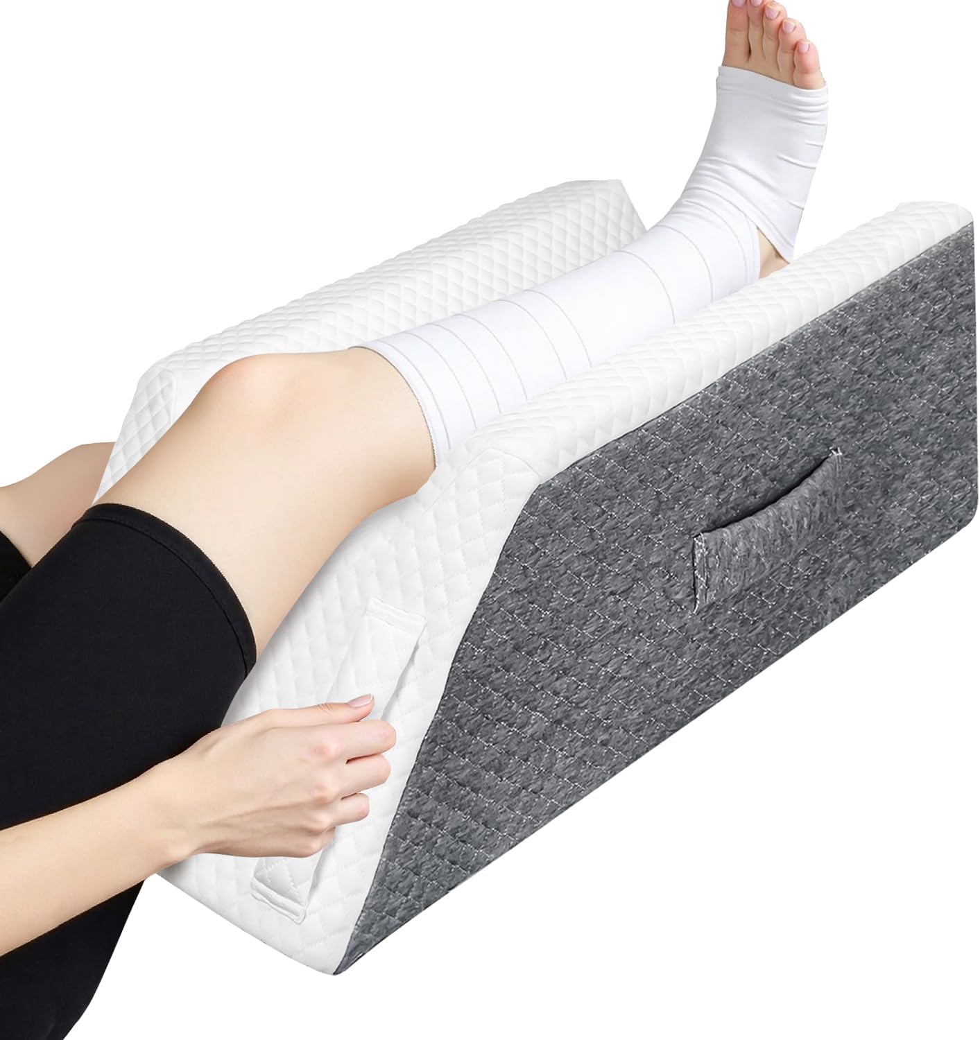 XDTIME Leg Elevation Pillow, Leg Support Pillow for After Surgery ...