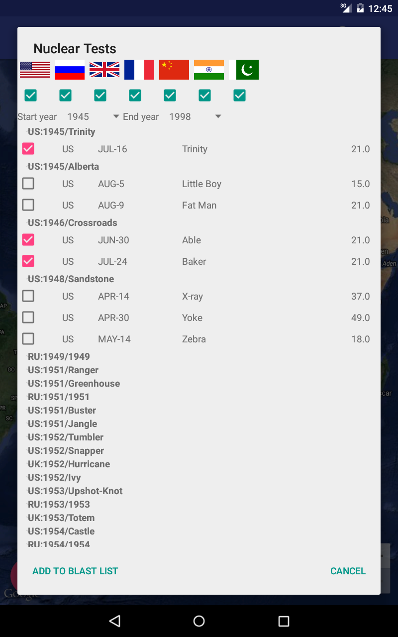 NukeMap - App on Amazon Appstore