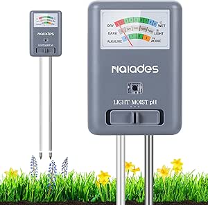 Amazon.com: Professional 3-in-1 Soil Tester - Moisture/Light/pH Meter ...