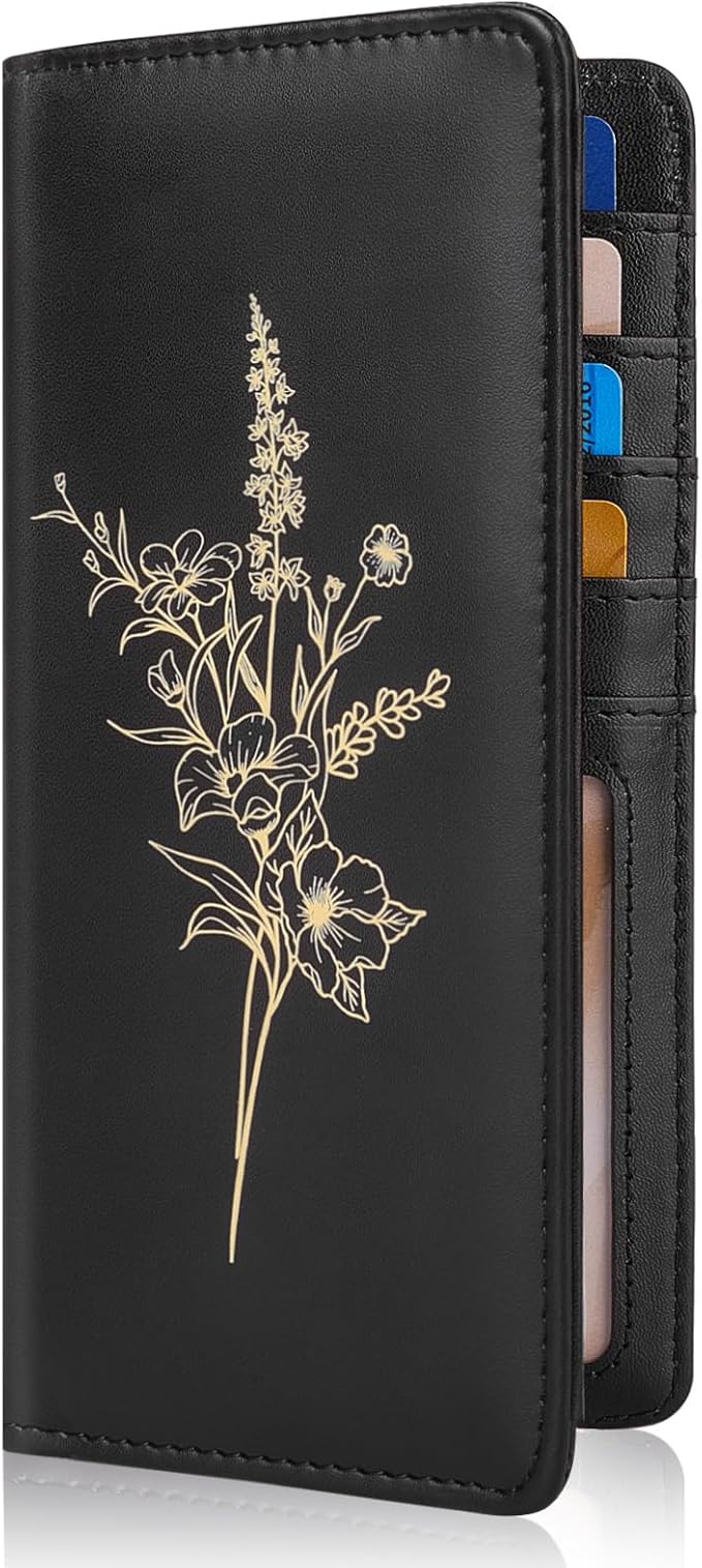 Amazon.com: Checkbook Cover for Personal Checkbook, RFID Checkbook ...