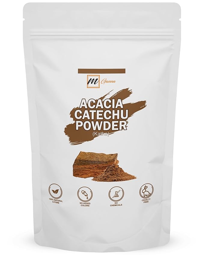 Amazon.com : mGanna Acacia Catechu | Katha Powder for Hair Color ...