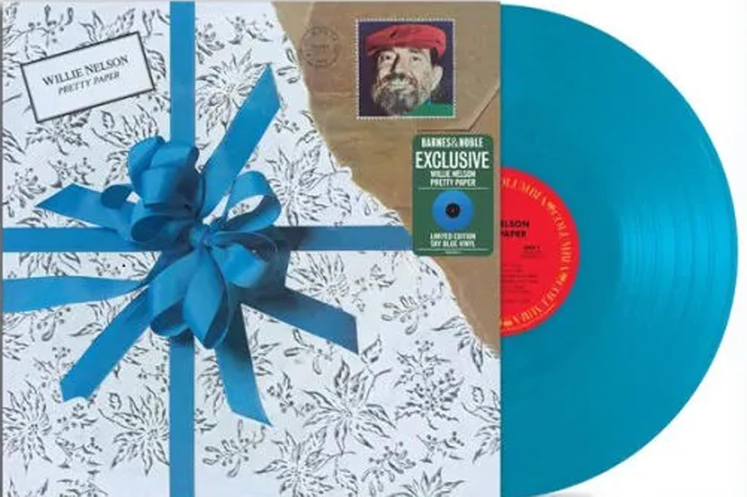 Amazon.com: Willie Nelson Pretty Paper Exclusive Sky Blue Wax: CDs & Vinyl