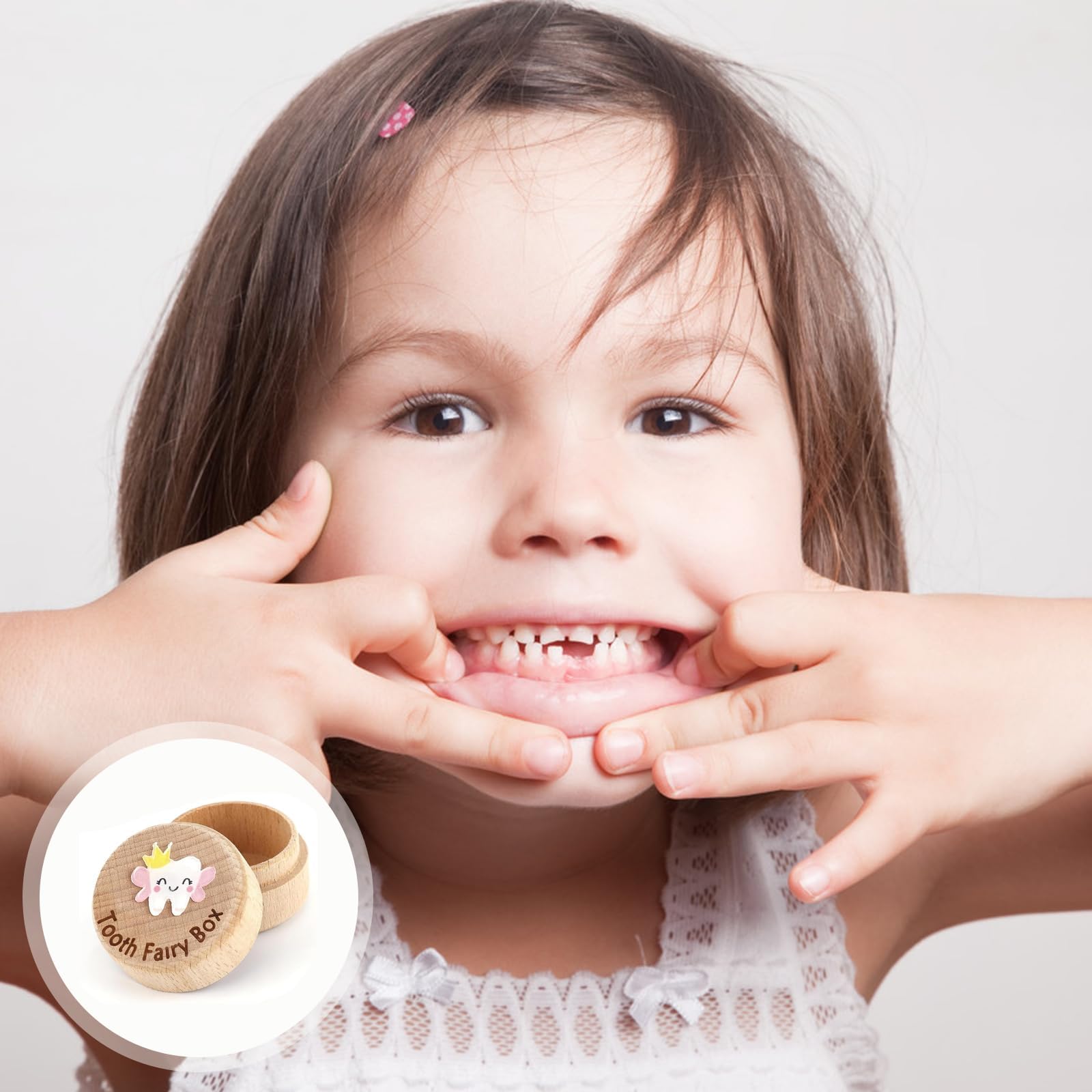 WNXBFO 2PCS Tooth Fairy Box, Tooth Fairy, Tooth Box, Tooth Fairy Bag ...