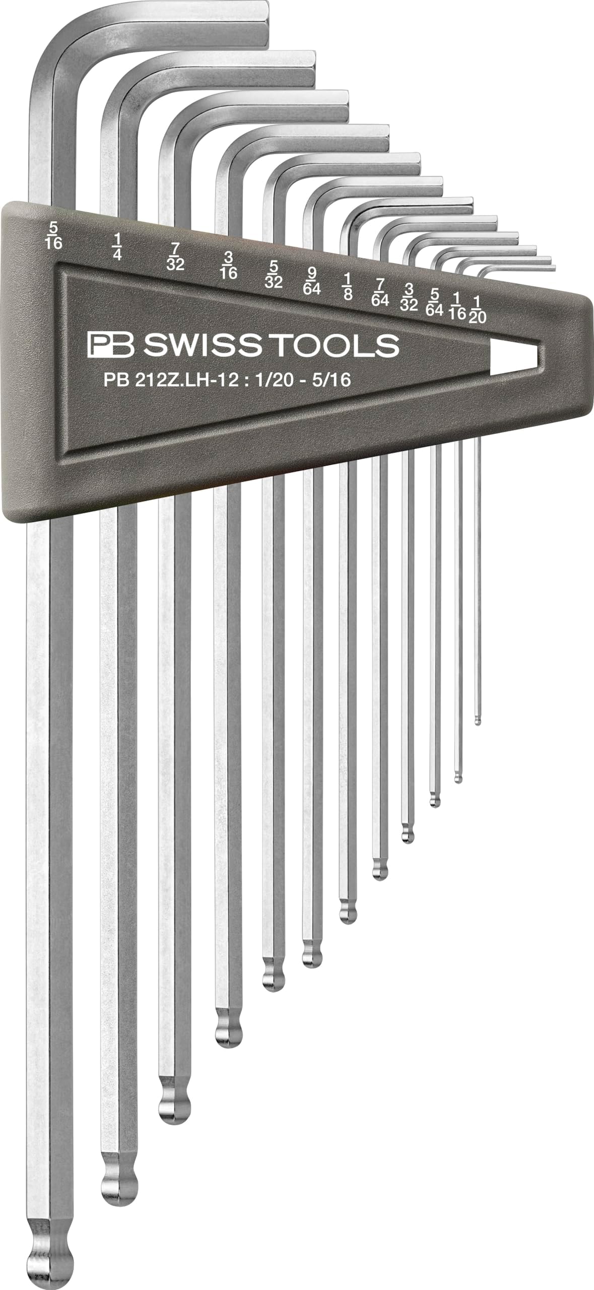PB SWISS TOOLS Allen Key Set PB 212Z.LH-12 | 100% Swiss Made | 12-Piece ...